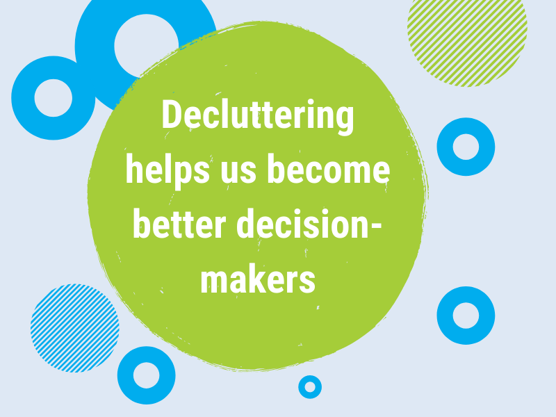 The 'Clutter Series', Part 8 - How our decluttering work helps us ...