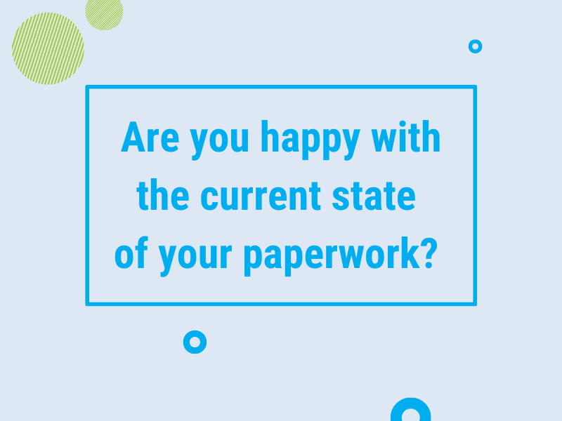 Your relationship with your paperwork. And its effect on your daily ...